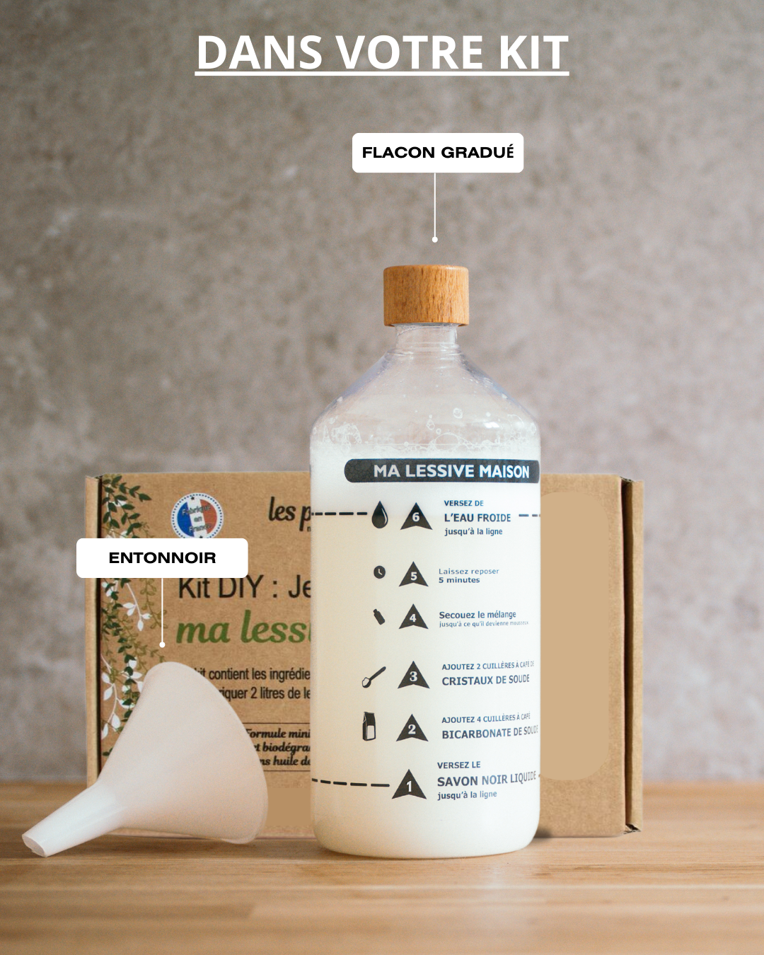 Kit Lessive DIY gradué – Otonomie