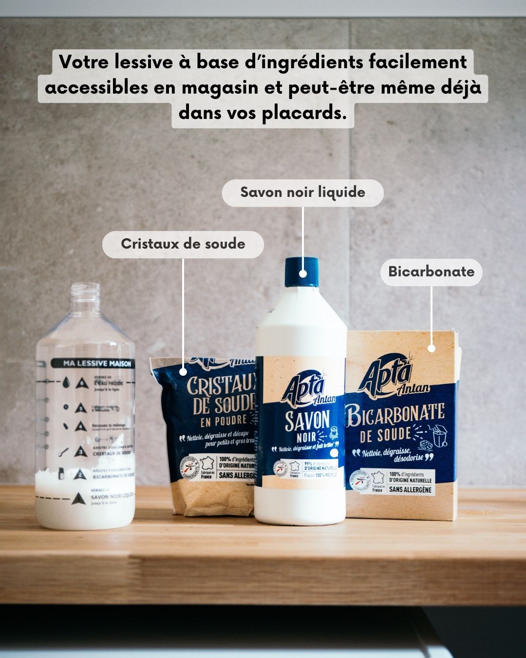 Kit Lessive DIY gradué – Otonomie